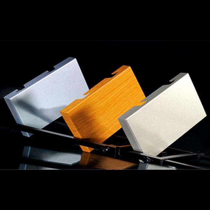 Customized Aluminum Wall Cladding Panel Hight Strength Fabricated Metal ...