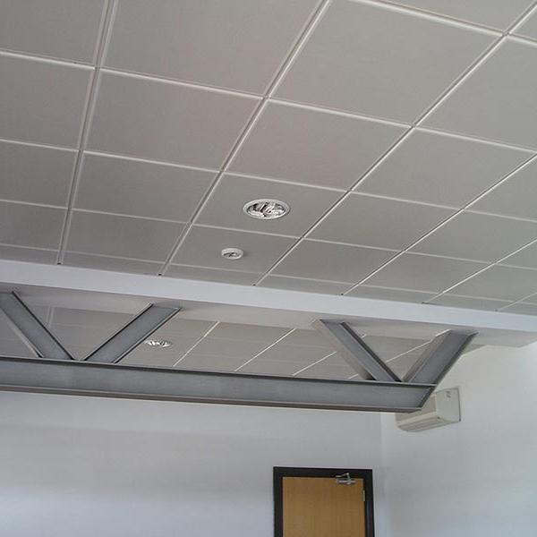 Powder Coated Aluminium Ceiling Panel Anti Corrosion For Suspension ...