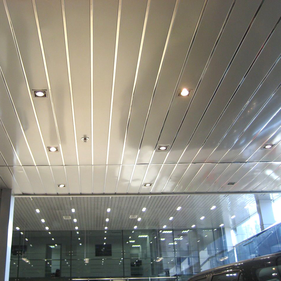 Perforated Aluminum Ceiling Panels 300x300mm Tiles For Ceiling Decoration