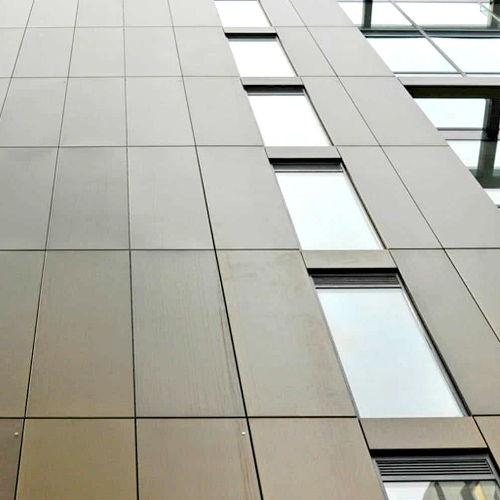 Prefabricated Aluminum Metal Wall Panels Customized For Construction ...