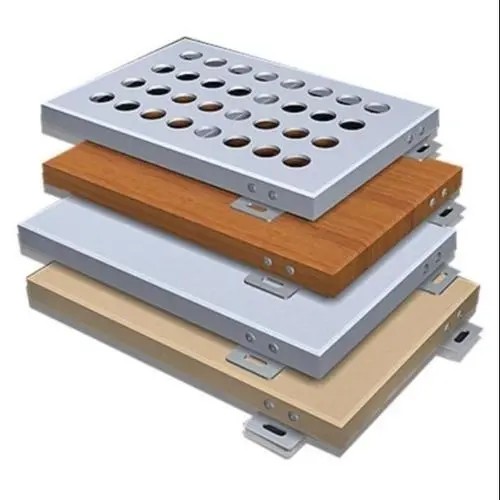 Laser Cut Perforated Aluminum Sheets Custom Designs For Building Decoration