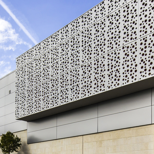 Custom Design Perforated Aluminum Sheet For Building Decoration 2-3mm ...