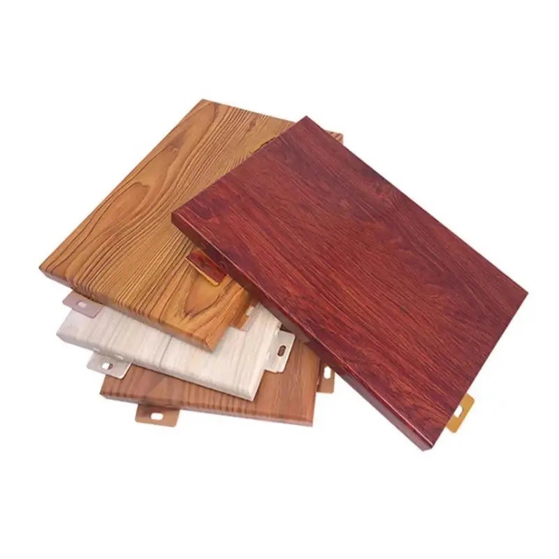 Wall Cladding Solid Color Interior / Outdoor Architectural Wood Grain ...