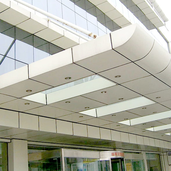 High Weather Resistance Aluminum Cladding Panel for Wall Column Eave ...