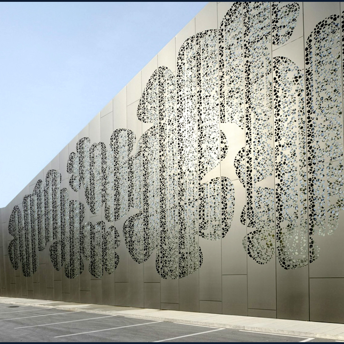 Perforated Exterior Aluminum Wall Panels