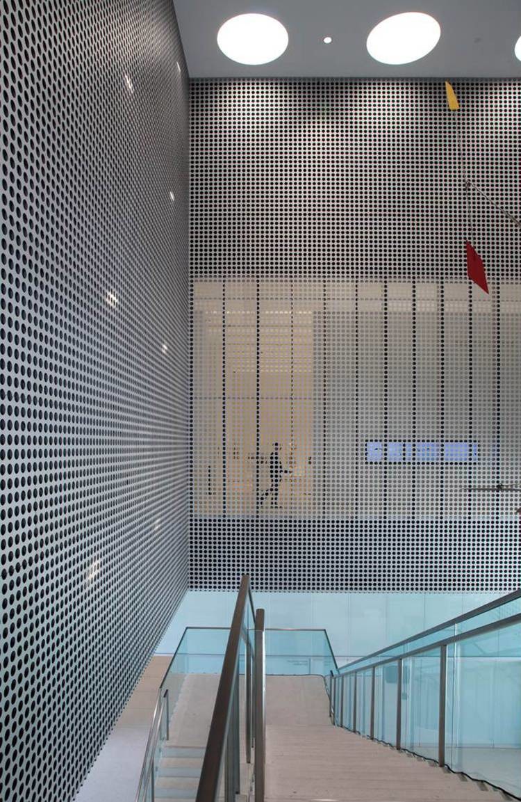 Aluminum Solid Panel Metal Perforated Solid Panel Aluminum Curtain Wall