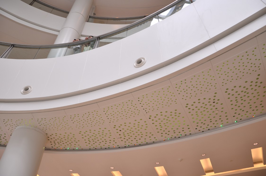 Aluminum Outdoor Wall Facade Panels with Carved Design Perforated Sheet ...
