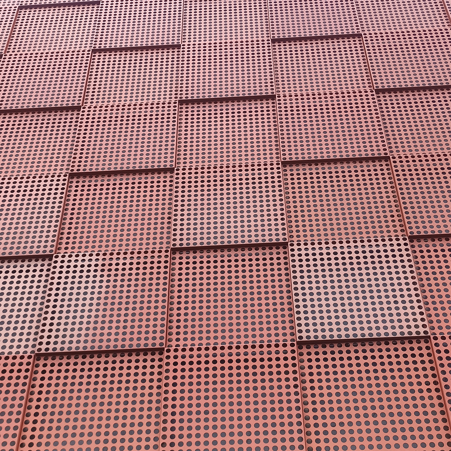 6m Long Perforated Metal Aluminum Sheet with Custom Designs for Facade ...