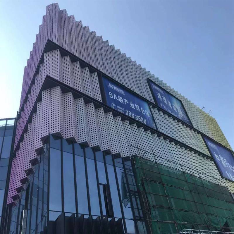 2022 High Quality Exterior Wall Architectural Perforated Metal Aluminum ...