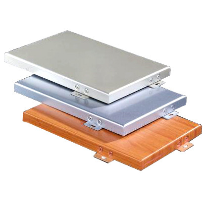 Commercial Building Eave Covered by Aluminum Cladding Panels with ...