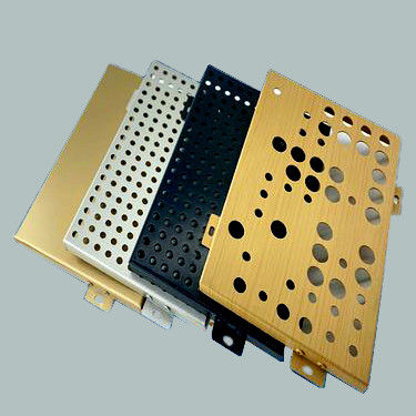 Perforated Exterior Aluminum Ceiling Panels 1.5mm-3.0mm Thickness