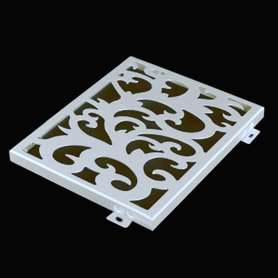 Custom Laser Cut Aluminum Panels Engraved Pattern Aluminum Building Panels
