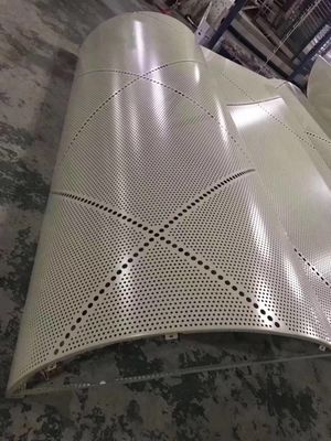 Modern Punching Perforated Aluminum Ceiling Board Artistic Metal ...