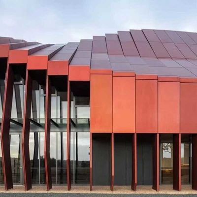 Aluminum Material decorative 3d slats wall cladding interior exterior ...